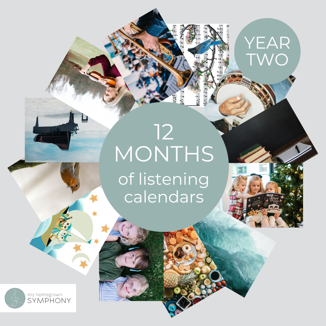 A Song A Day (YEAR TWO) - 12 Months of Listening Calendars – My ...