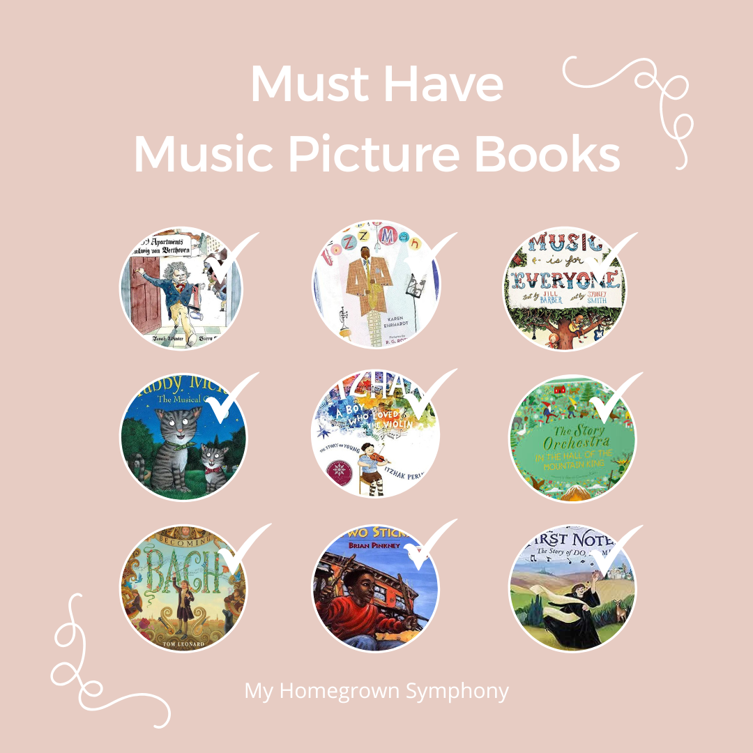 A Musical Book List For Your Family! – My Homegrown Symphony